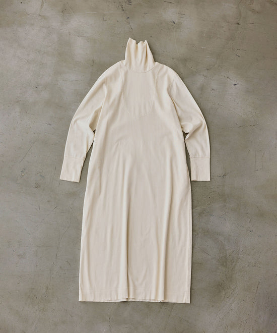 轟木節子タートルネックブサムドレス-ゆったりサイズ(ウィメンズ・長袖)_3133829 – BIWACOTTON